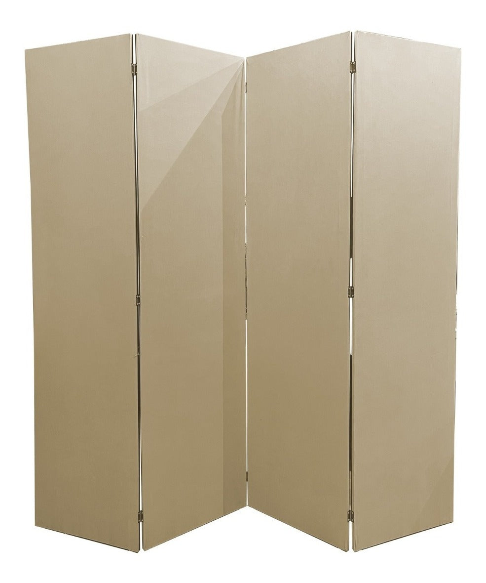 Biombo de Madera 4 Paneles 2 Vistas Premium En Color Y Estampado ...